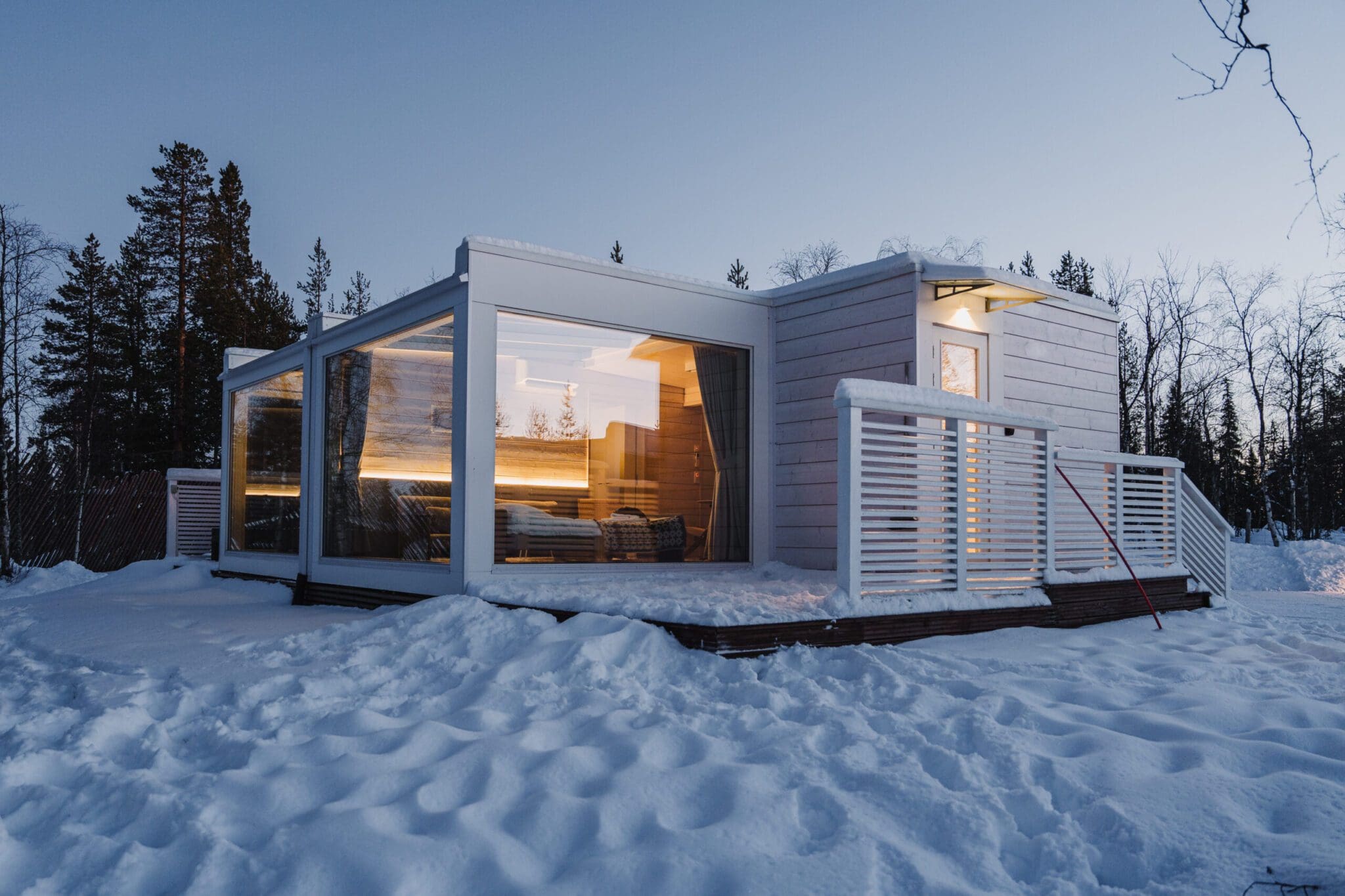 The Best Northern Lights Log Cabins With A Hot Tub - Magnetic North Travel